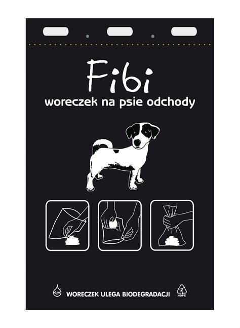 Woreczki Worki Na Psie Odchody Kupy Fibi Szt Allegro Pl