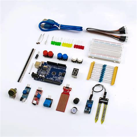 Basic Starter Kit For Arduino Uno Set R DIY Kit R Board Breadboard Opponix