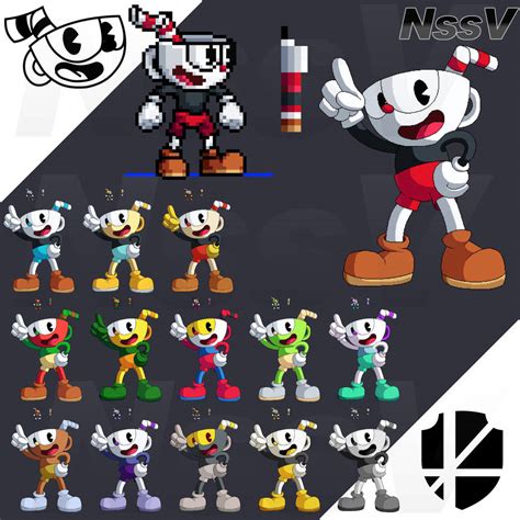 Cuphead Style Super Smash Bros Crusade By Namelessvega On Deviantart