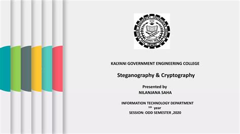 Cryptography And Steganography Ppt