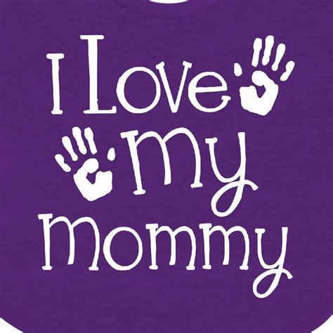 Download I Love My Mommy Purple Shirt Wallpaper