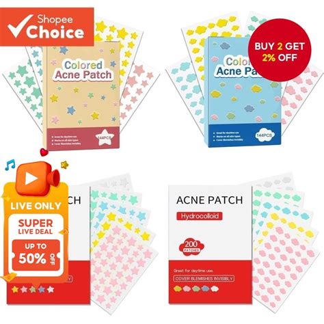 Acne Pimple Patches For Face Hydrocolloid Acne Patches For Covering