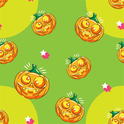 Pumpkin Pattern Background Seamless 20434003 Vector Art At Vecteezy
