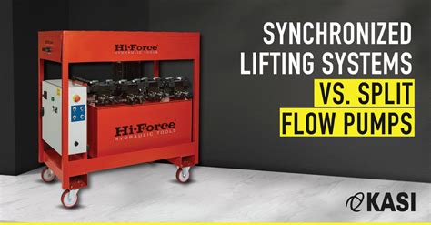 Synchronized Lifting Systems Vs Split Flow Pumps Kasi Technologies Inc