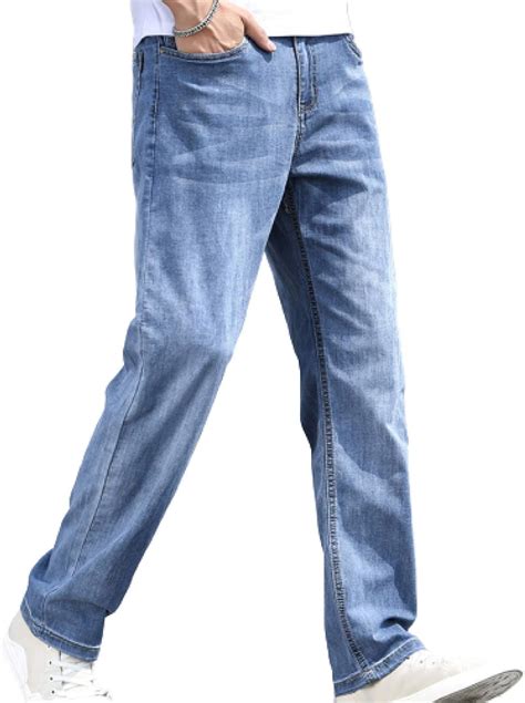 Pantalones Vaqueros de Mezclilla Ajustados elásticos para Hombre Todos
