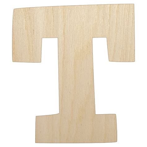 Craft Supplies And Tools Laser Wooden Cutout T Wooden Letter Letter T