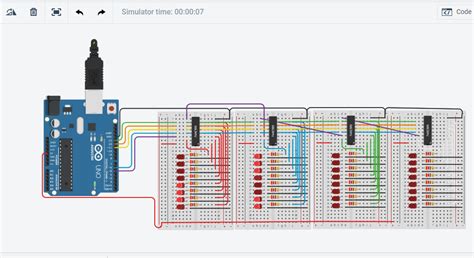 4 shift registers programming arduino forum