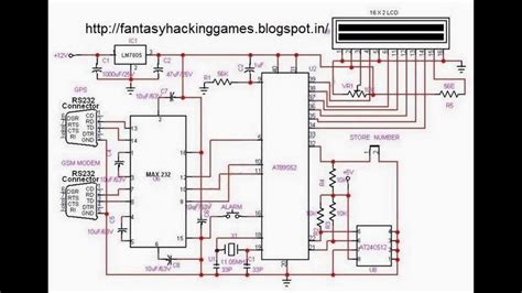 Circuit Diagram Of Vehicle Tracking System Tracking System A