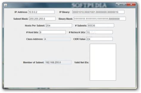 Subnet Calculator Download Softpedia