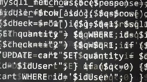 Programming Code Abstract Technology Background Of Software Stock Footage Video Of Programming