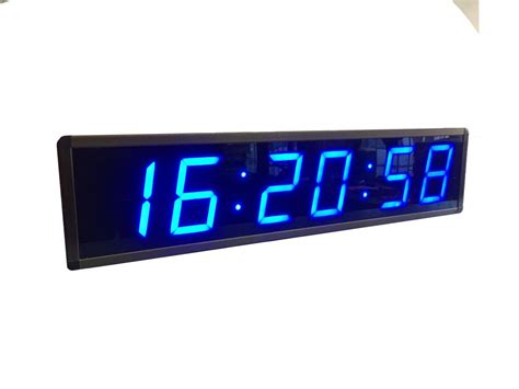 Saniyeli Dijital Duvar Saati ve Derece Termometre Kasa Ölçüsü 12x35
