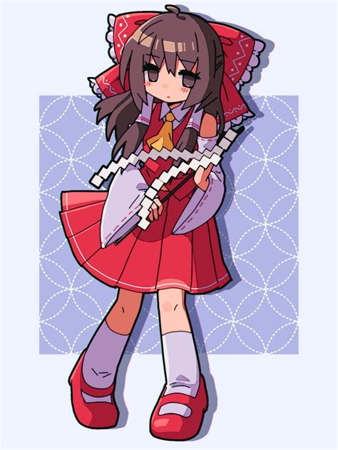 Hakurei Reimu Touhou Drawn By Washipanda Danbooru