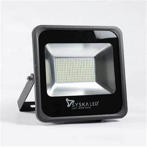 Cool White Syska LED Flood Light 90W For Outdoor Model Name Number