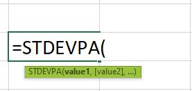 Standard Deviation In Excel Formula Calculation Examples