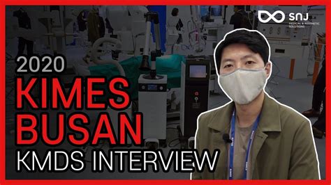 Kimes Busan 2020 Kmds Interview Youtube