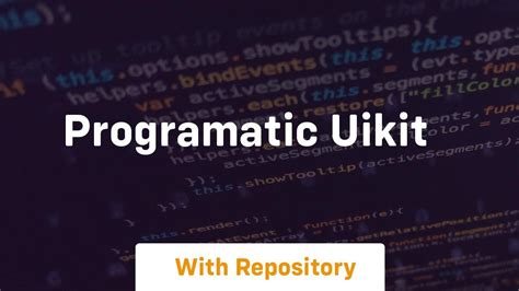 Programatic Uikit Youtube