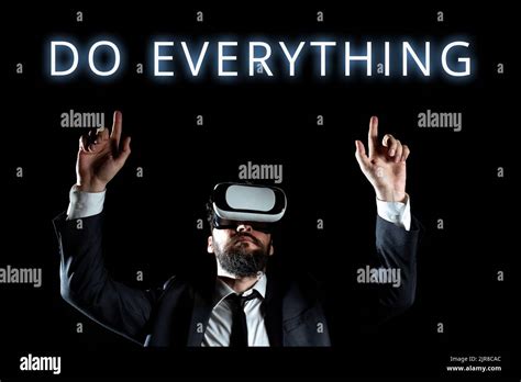 Text Showing Inspiration Do Everything Word Written On Jack Of All