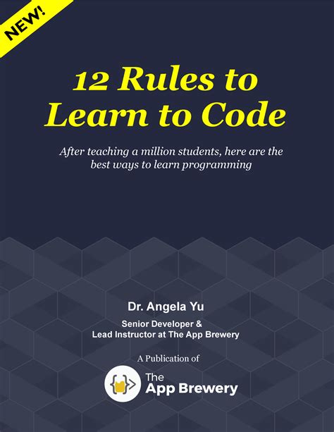 12 Rules To Learn To Code 2nd Edition 2022 12 Rules To Learn To