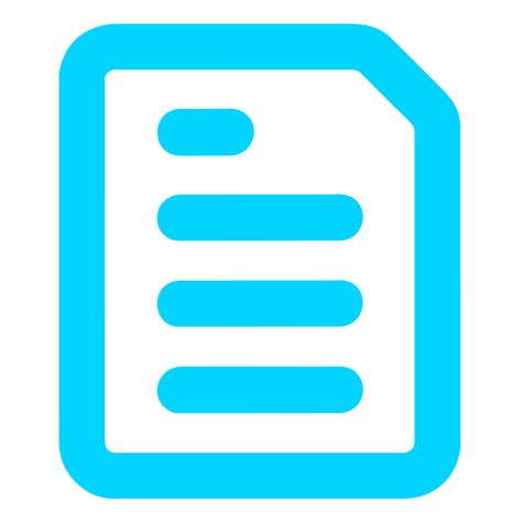 Paper Document Icon 43732943 Png
