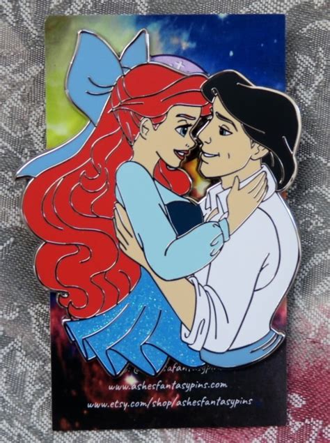 Disney Princess Ariel And Eric Kissing