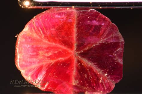 Burmese Trapiche Ruby 1 50 Ct Mdmaya Gems