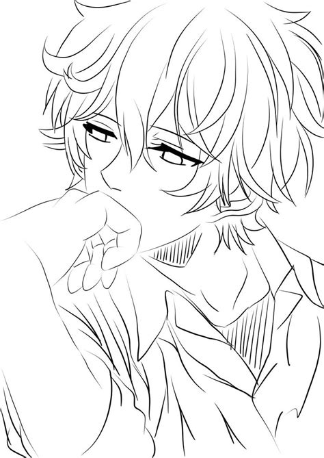 Anime Artline Anime Anime Boy Sketches