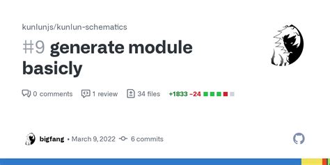 Generate Module Basicly By Bigfang Pull Request Kunlunjs Kunlun