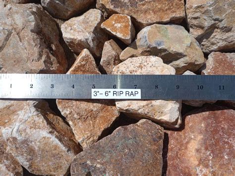 3 6 Coronado Brown Rip Rap Huachuca Rock And Materials Llc
