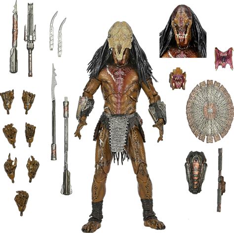 Neca Collectible Prey Ultimate Feral Predator 7 Scale Action Figure