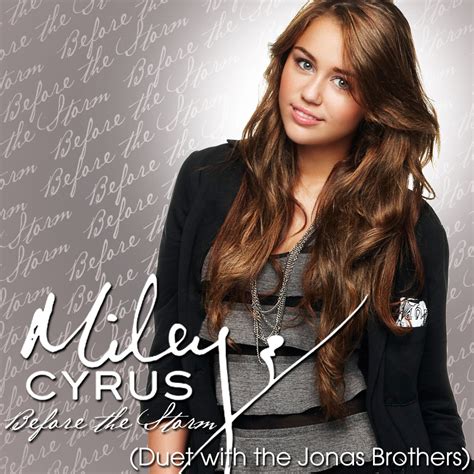 Miley Cyrus Before The Storm Duet With The Jonas Brothers The