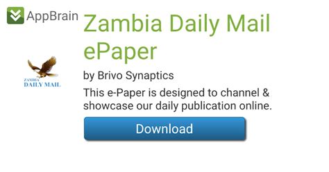 Zambia Daily Mail Epaper For Android Free App Download