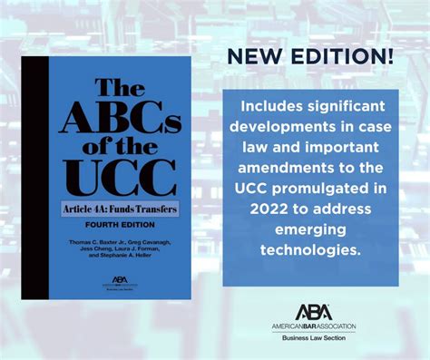 Newbook Ucc Uccarticle4a Commerciallaw Businesslaw Aba Business