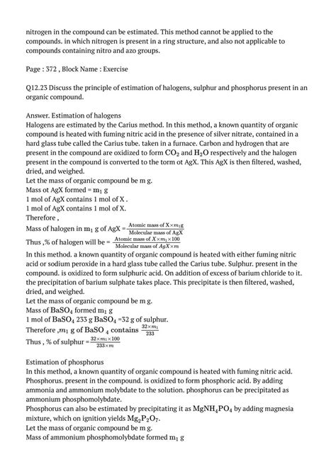 Ncert Solutions For Class Chemistry Chapter Organic Chemistry Some Basic Principles And