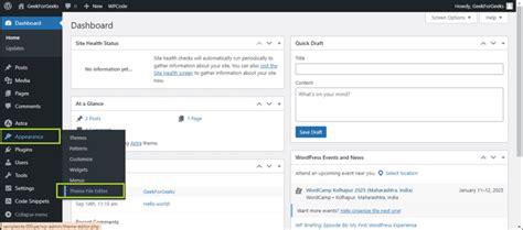 How To Add An Accordion In Wordpress Site Geeksforgeeks