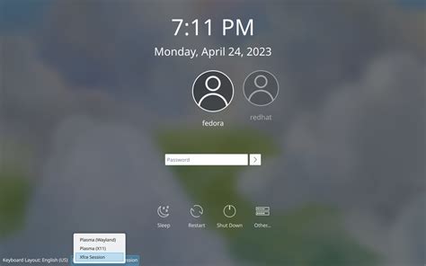 Fedora 38 Xfce Desktop Server World