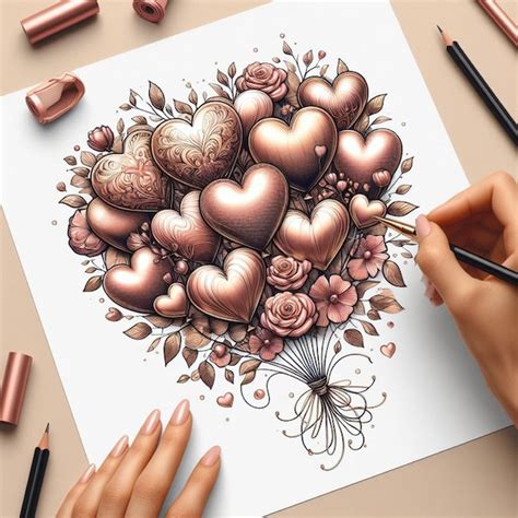 Premium Photo Red Heart Balloon