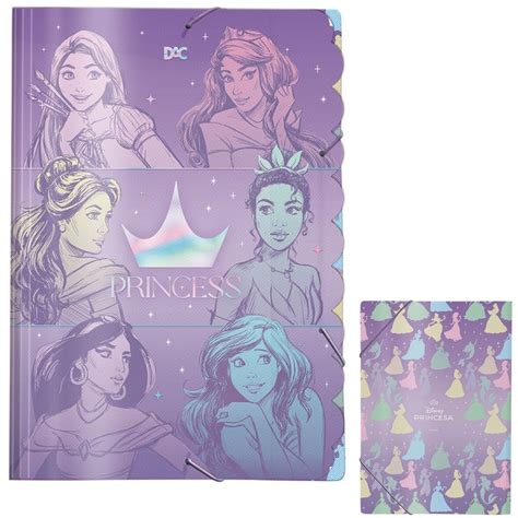 Pasta Aba ElÁstica Princess Disney 5179 Dac Shopee Brasil