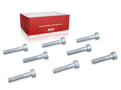 8x Screws Flywheel For PORSCHE 996 997 Boxster 986 987 ZMS Partworks EN