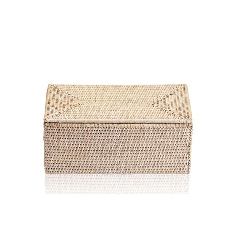 Dw Basket Utbmd Multi Purpose Box With Cover Rattan Light Pontem Home