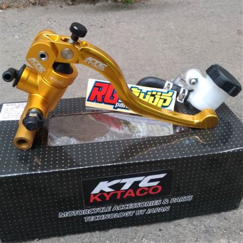 Jual Master Rem Kanan Ktc Kytaco Small Radial NB Gold Emas Kuning Original Universal Shopee
