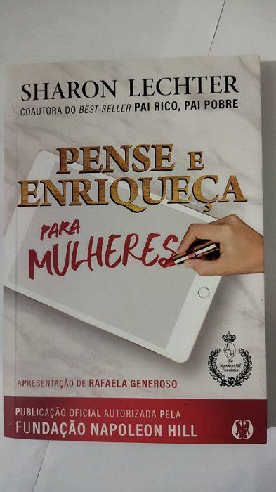 Pense E Enriqueça Para Mulheres Sharon Lechter Seboterapia Livros