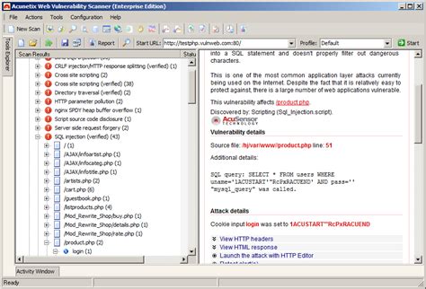 A Closer Look At Acunetix Web Vulnerability Scanner Help Net Security