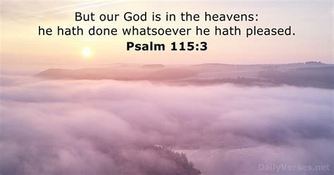 May 8 2021 Bible Verse Of The Day Kjv Psalm 1153