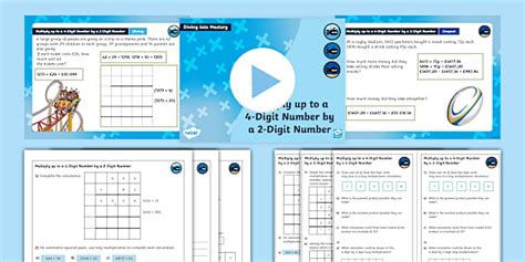 Y6 DiM Step 7 Multiply Up To A 4 Digit No By A 2 Digit No