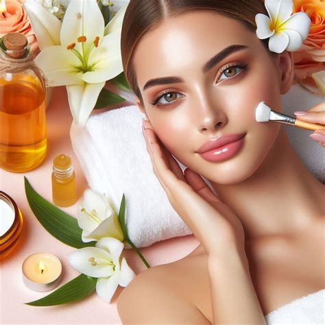 Premium Photo Beauty Spa Girl Image
