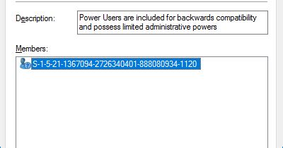 Get LocalGroupMember PowerShell Cmdlet Issues An Unspecified Error