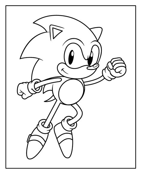 Coleção Vamos Colorir Sonic 50 Desenhos Descubra a emoção das