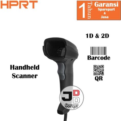 Promo Handheld Scanner Hprt N D D Barcode Qr Code Stand Usb Kabel Diskon Di Seller