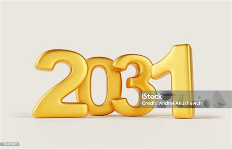 2031 새해 복 많이 받으세요 배너 달력 인사말 카드 포스터 및 크리스마스 축하 2031에 대한 골드 번호 고급 황금 금속