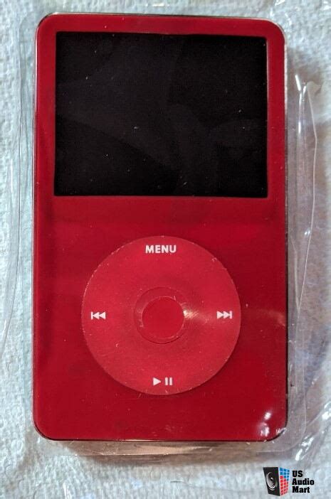 Custom Red Black Ipod Classic 55 Gen Wolfson Dac Rockbox Iflash